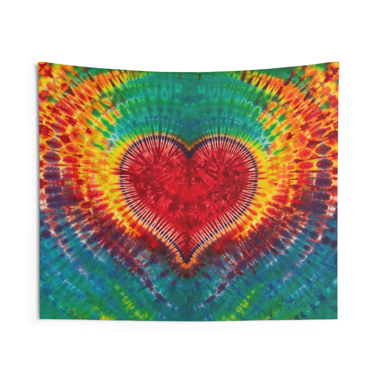 Rainbow Heart Tapestry – Jamminon.com